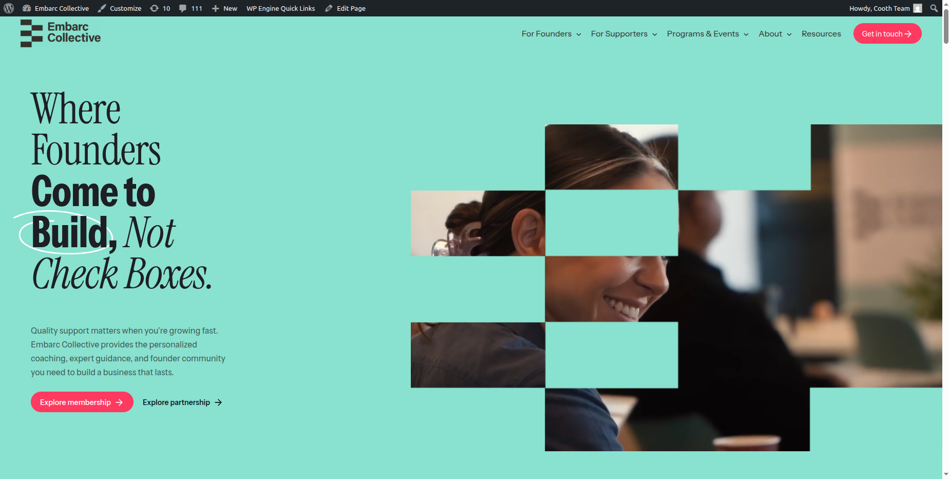 For Founders – Embarc Collective